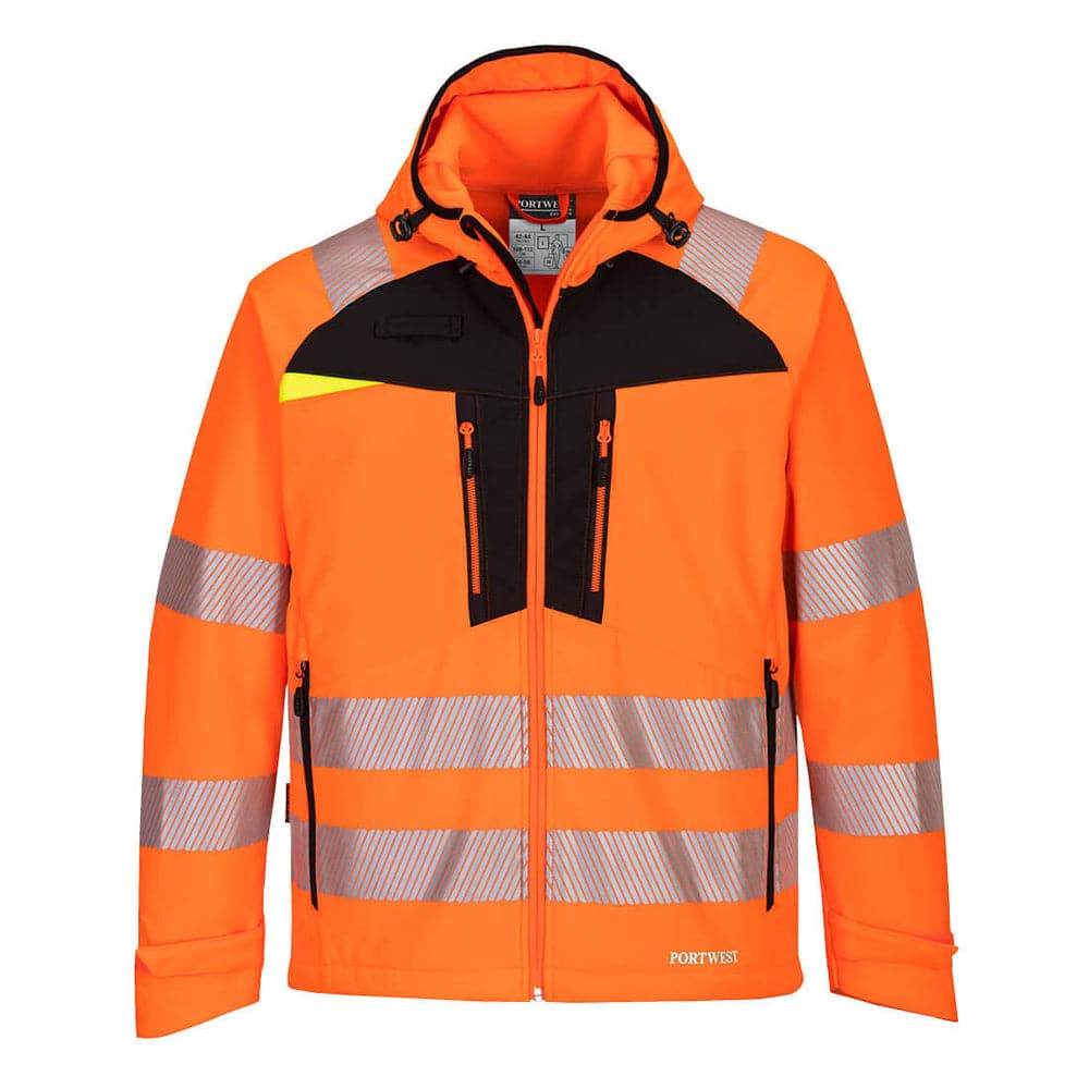 Portwest DX475 Waterproof Breathable Softshell Ripstop Jacket Coat ...